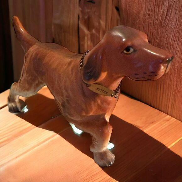 Accents | Vtg Irish Setter Dog Pointing Figurine Japan | Poshmark
